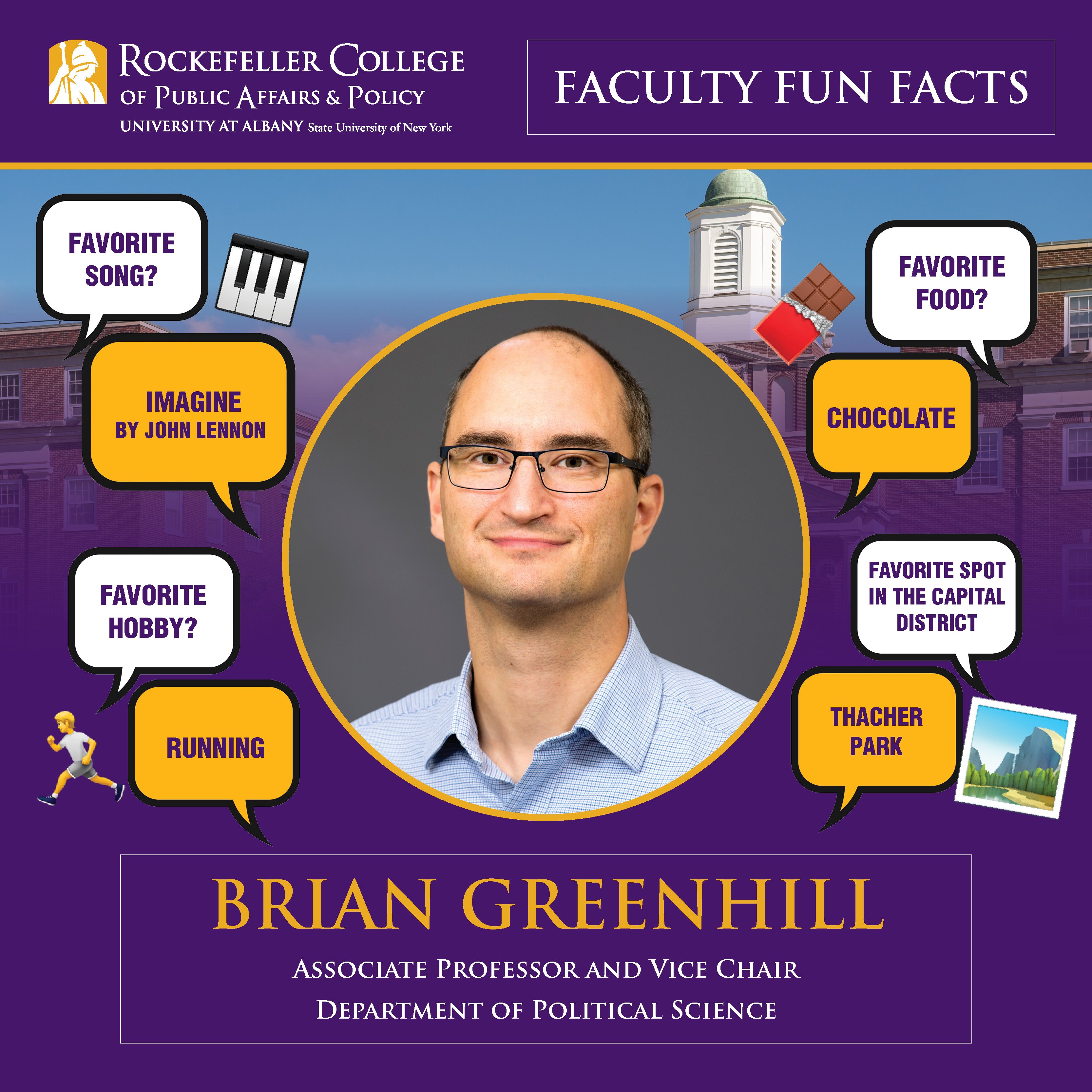 Faculty Q&A: Brian Greenhill | University at Albany
